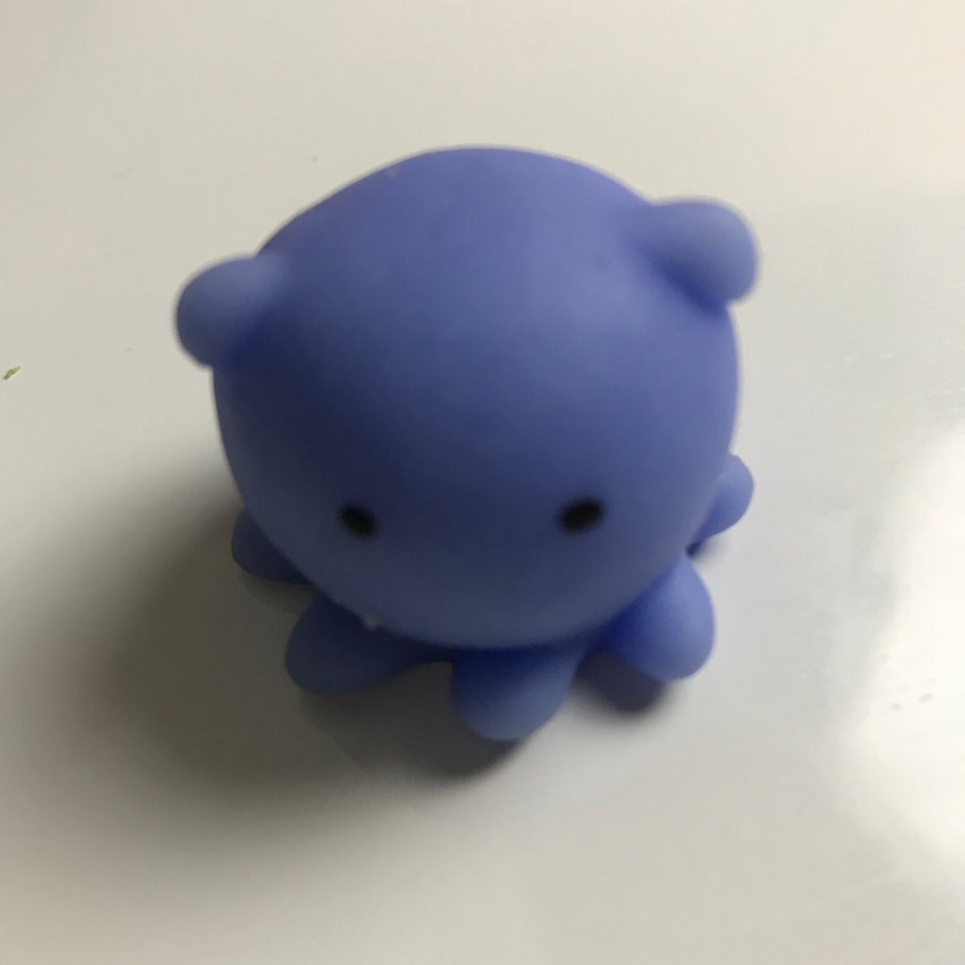 BRIGHT BLUE BABY OCTOPUS MOCHI SQUISHY